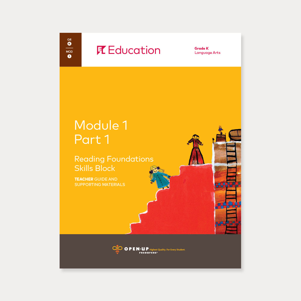 EL Education Skills Block, Kindergarten Teacher Course - Open Up Resources