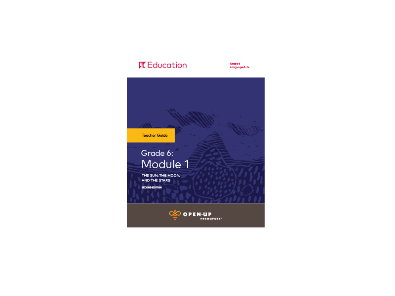 EL Education 6–8 Sample Materials - Open Up Resources